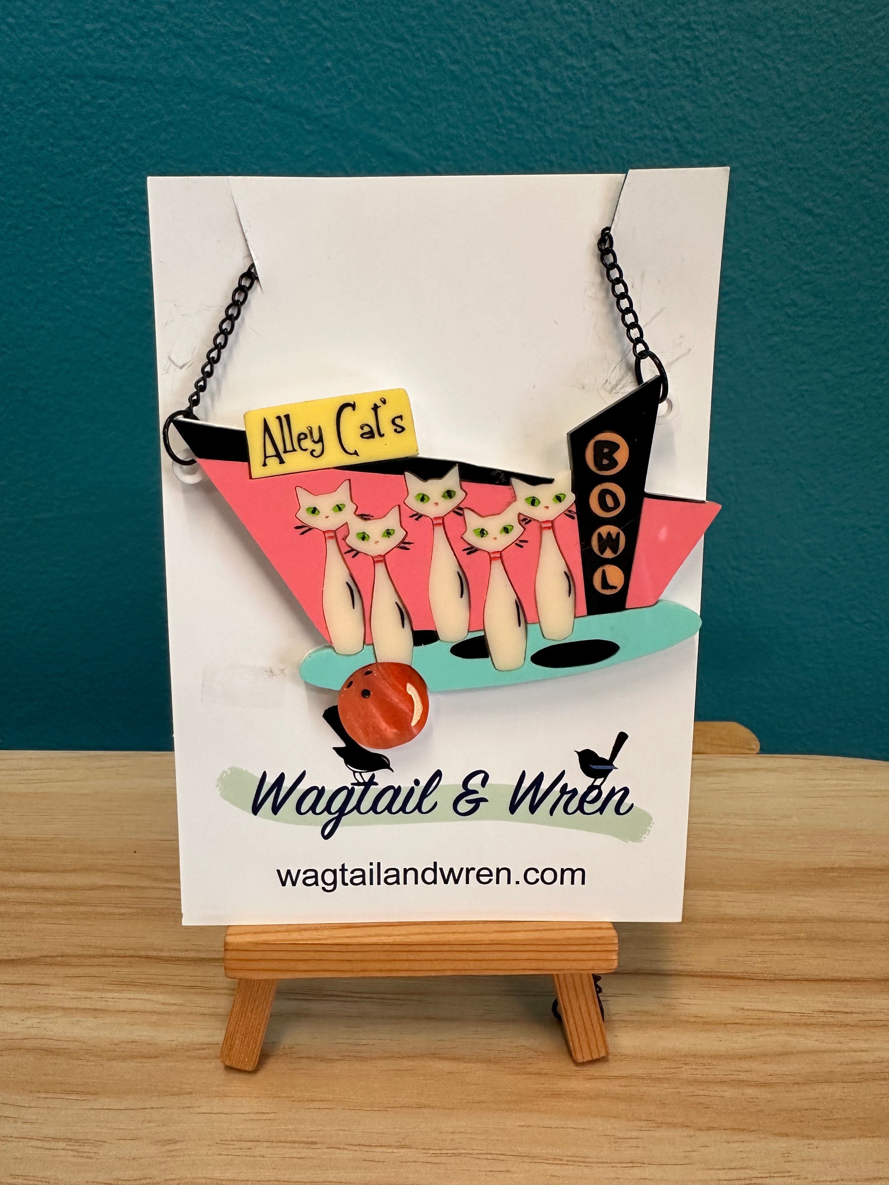 Wagtail and Wren - Necklace Alley Cat Diner